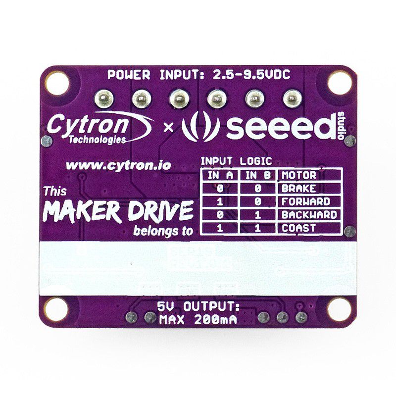 Maker Drive: Simplifying H-Bridge Motor Driver for Beginner Maker Drive: Simplifying H-Bridge Motor Driver for Beginner